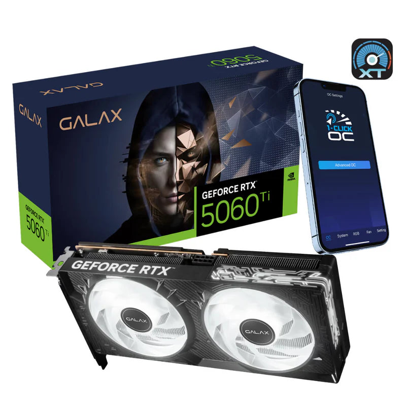 GALAX GeForce RTX5060Ti 1-Click OC 16GB GDDR7 – SevenTwentyOne